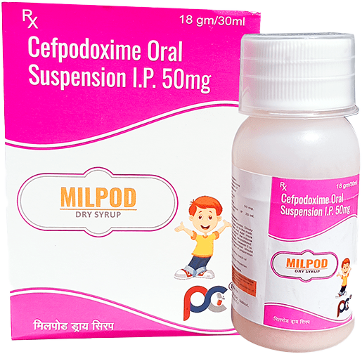 MILPOD-50 Dry Syrup - Pincare Life Science India- Best Pharma Company ...